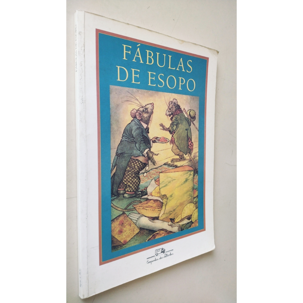 Livro Fábulas de Esopo - Russell Ash - editora Cia das Letrinhas (boa ...