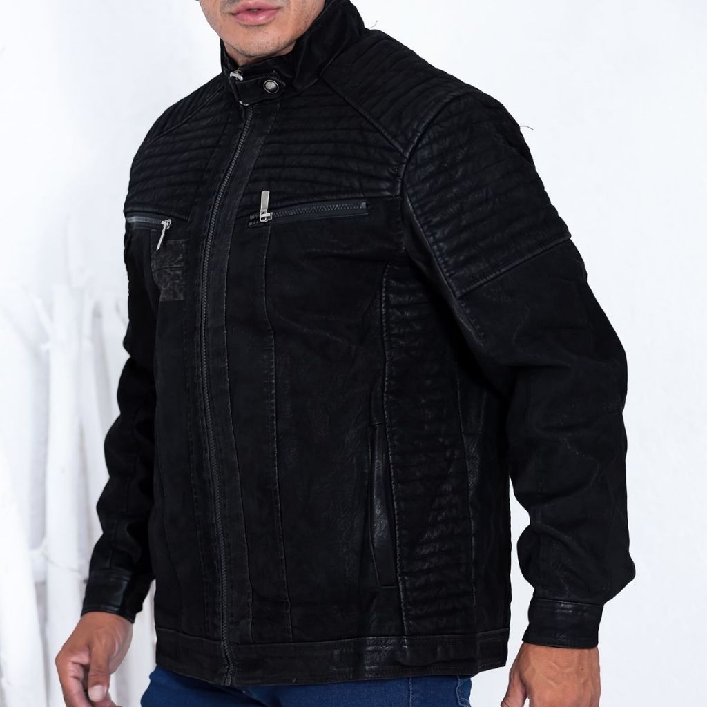 Jaqueta Masculina Camurça Casaco Masculino Tecido Chamoa Shamoa Detalhe ...