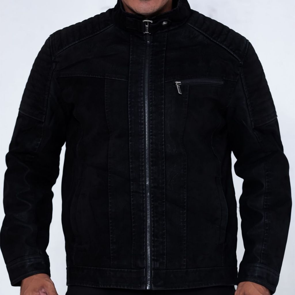 Jaqueta Masculina Camurça Casaco Masculino Chamois Tecido Chamoa Shamoa ...