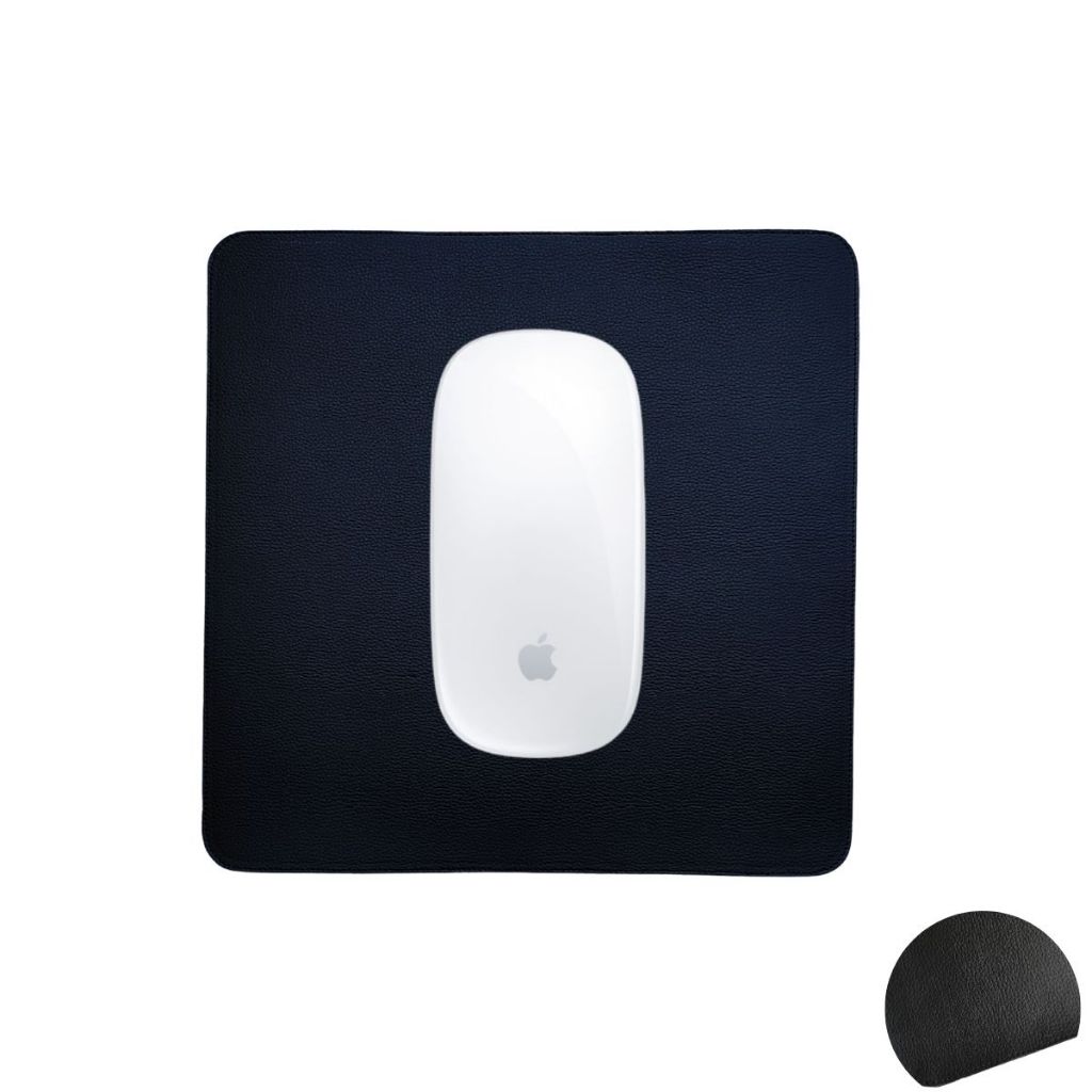 Mouse Pad Médio Couro PU Basico 45x45 Liso Slim Tapete de Mouse ...