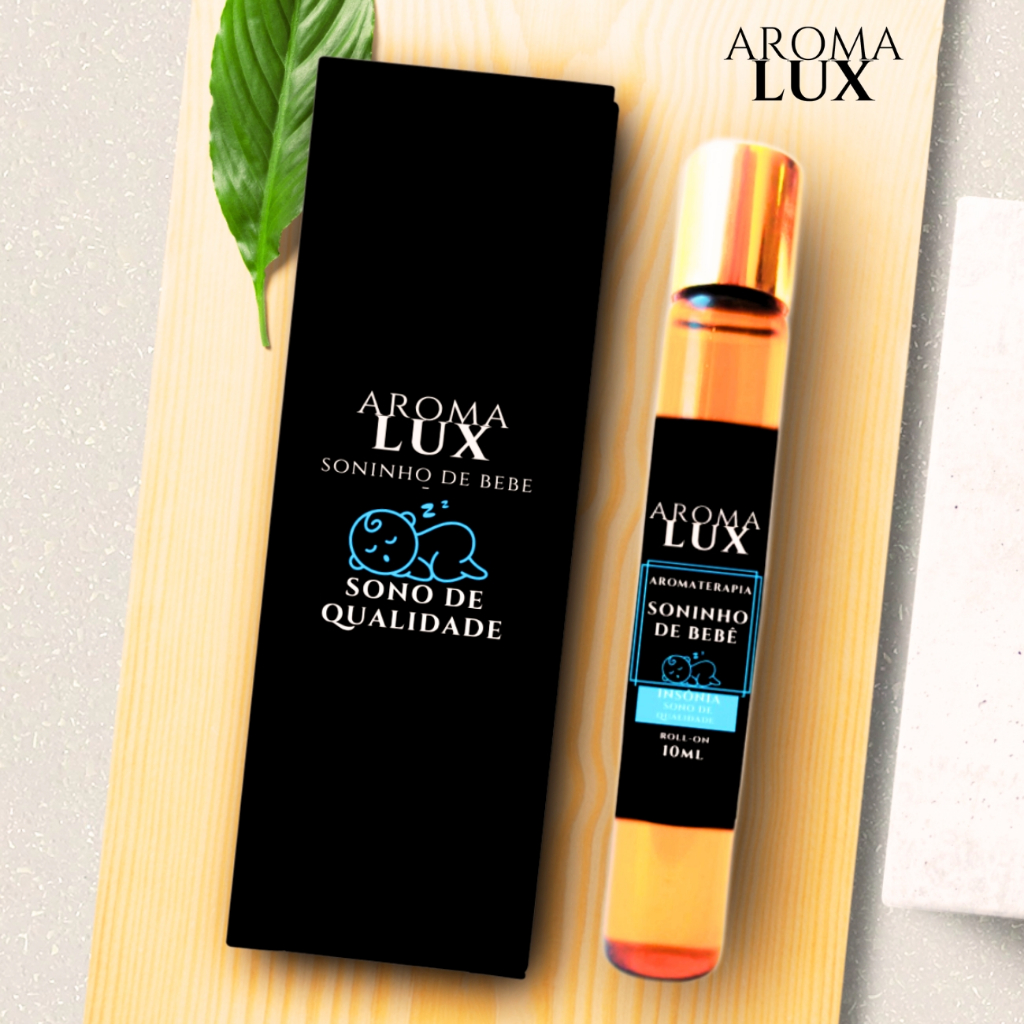 Óleo Essencial Roll-on Aromaterapia Aromalux SonInho de Bebe Insônia ...