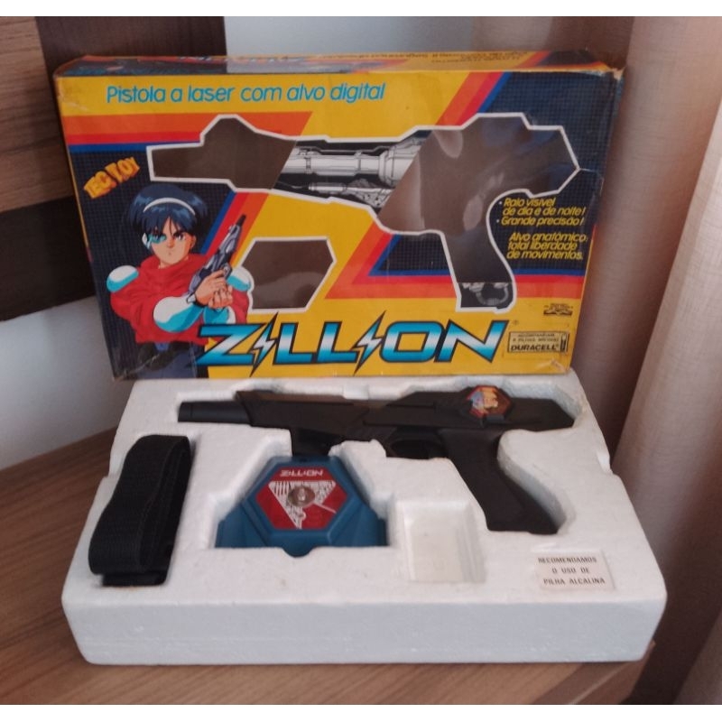Brinquedo ZILLION TecToy funcionando! (VER VIDEO) | Shopee Brasil