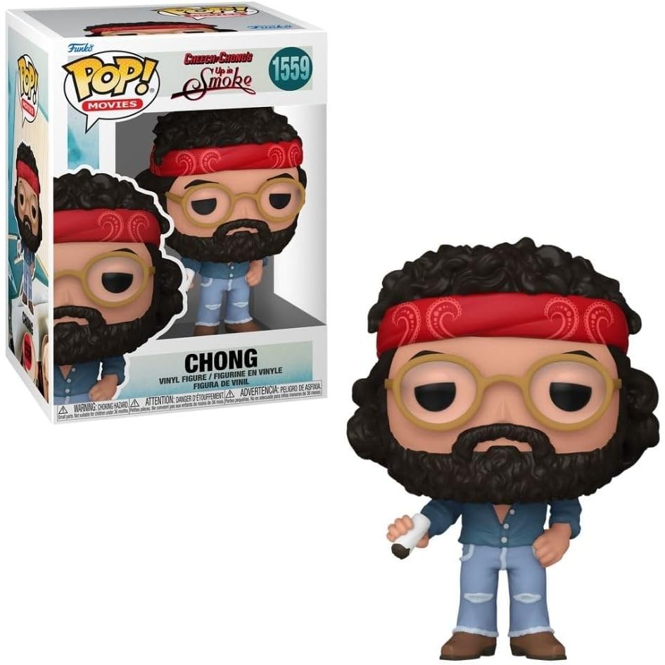 Funko Pop Chong - CHEECH AND CHONG UP IN SMOKE - #1559 | Shopee Brasil