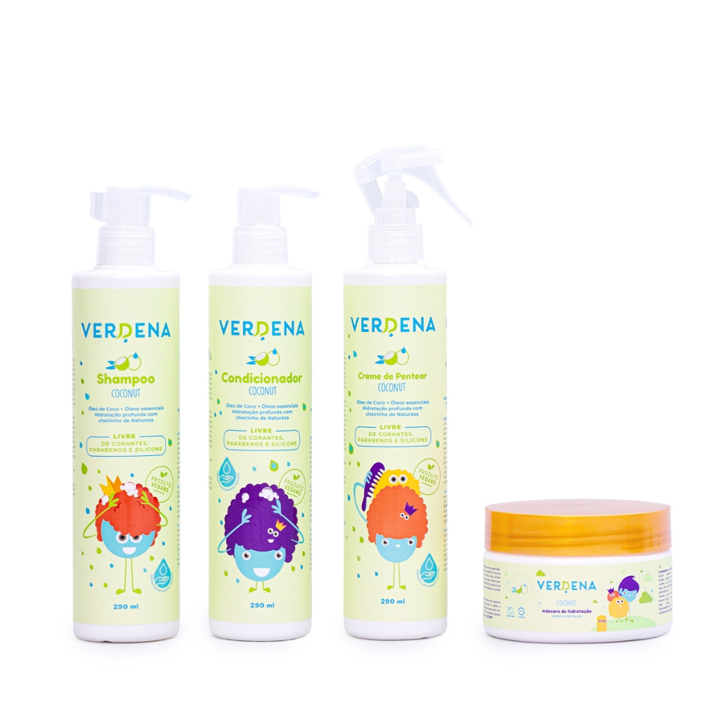 Kit cosmético infantil vegano | Shopee Brasil