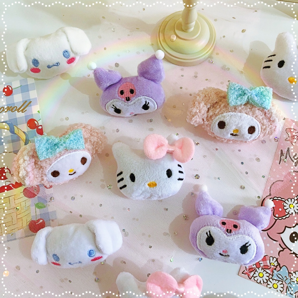 Broche Pelúcia Hello Kitty Boton Pin Fofo Kawai | Shopee Brasil