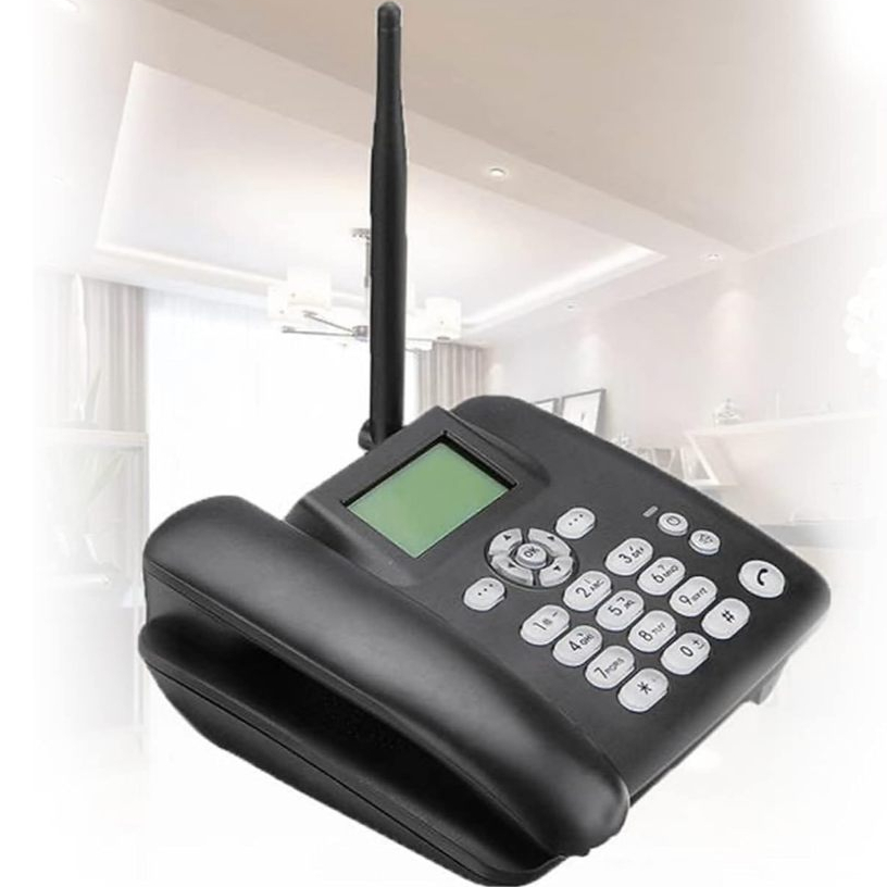 telefone celular rural de mesa 1 chip radio fm Preto-Branco 3G | Shopee ...