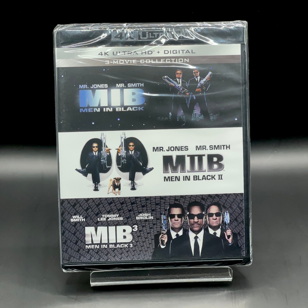 MIB: Homens de Preto Trilogia Blu-ray 4K UHD Dublado/leg Original Lacrado | Shopee Brasil