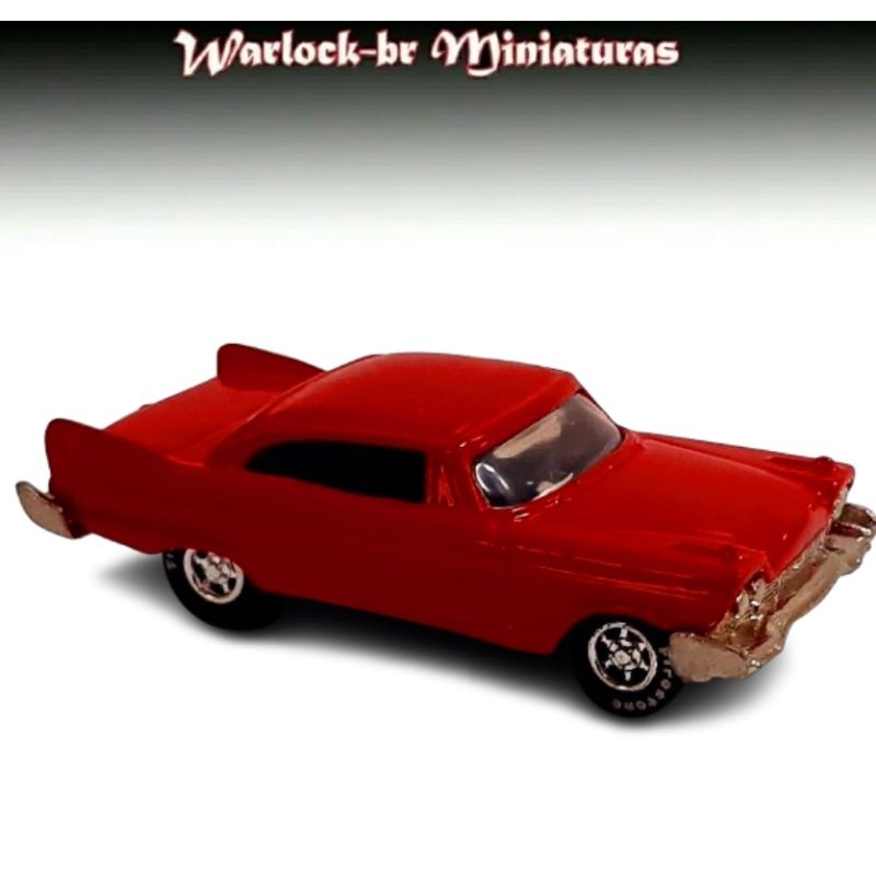 Johnny Lightning Frigth'ning Lightning 1 L.E. - Extremamente Rara - Christine - 1:64 - Pneus de ...