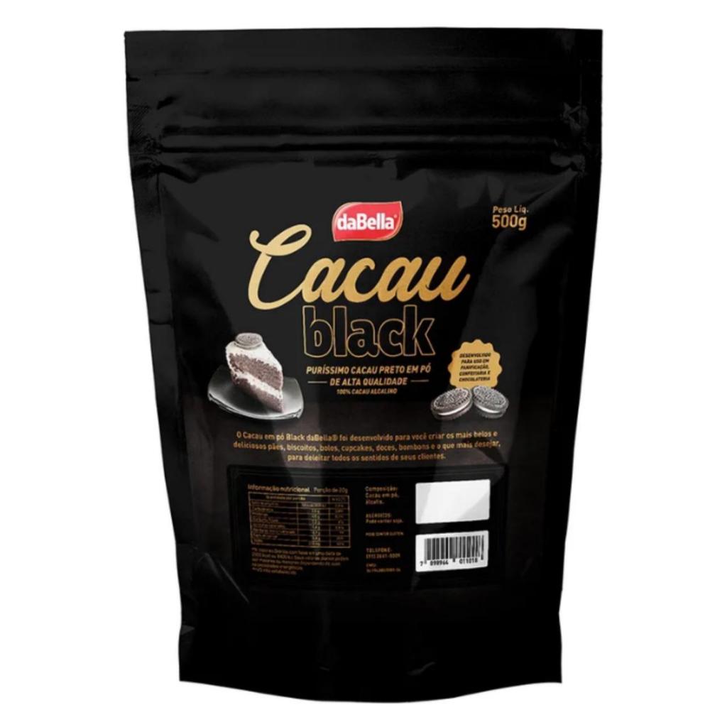Cacau Black em Pó Dabella 100% Cacau - 500g | Shopee Brasil