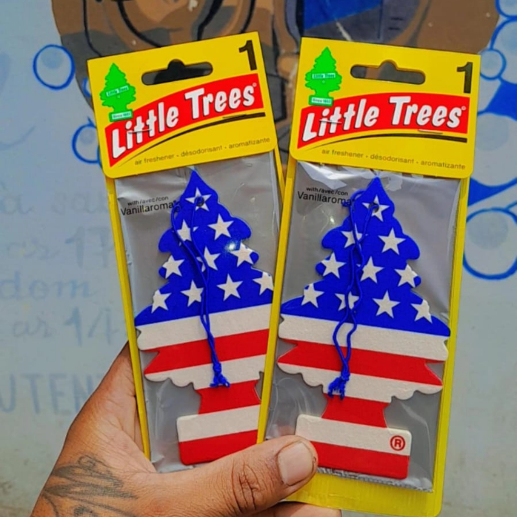 Aromatizante Little Trees Original Kit 2 Unidades Aroma Vanilla Pride ...
