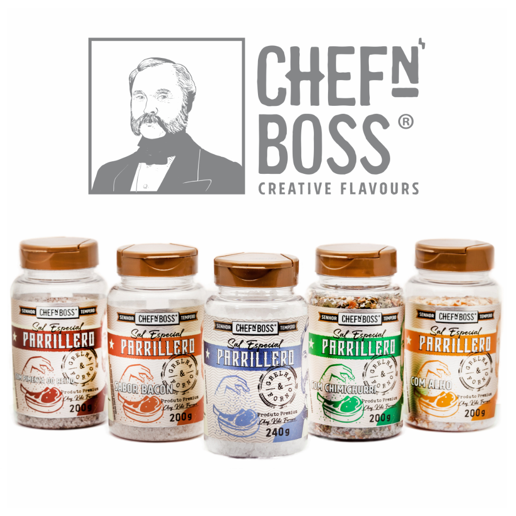 Kit Sal Especial Parrillero Chef N' Boss Sabores - 5 Un. SABORES ...