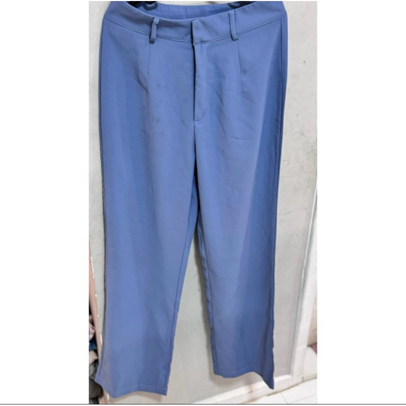 Calça social azul | Shopee Brasil