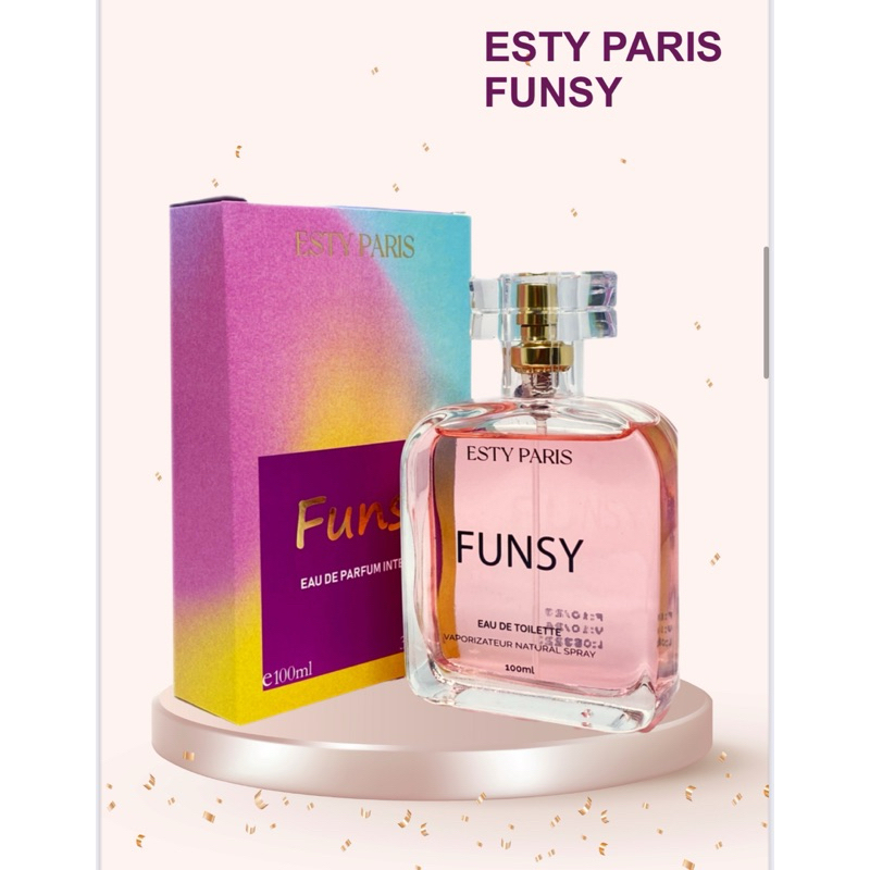 Perfume Funsy Floral Frutal feminino 100ml - ESTY PARIS | Shopee Brasil
