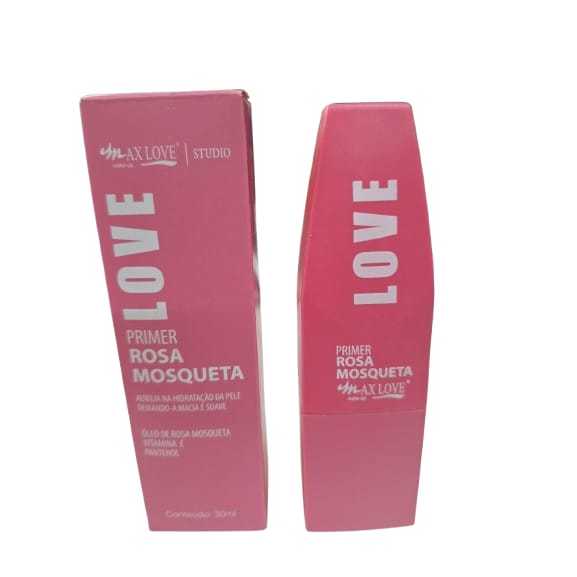 Primer Rosa Mosqueta Max love 30 ml | Shopee Brasil