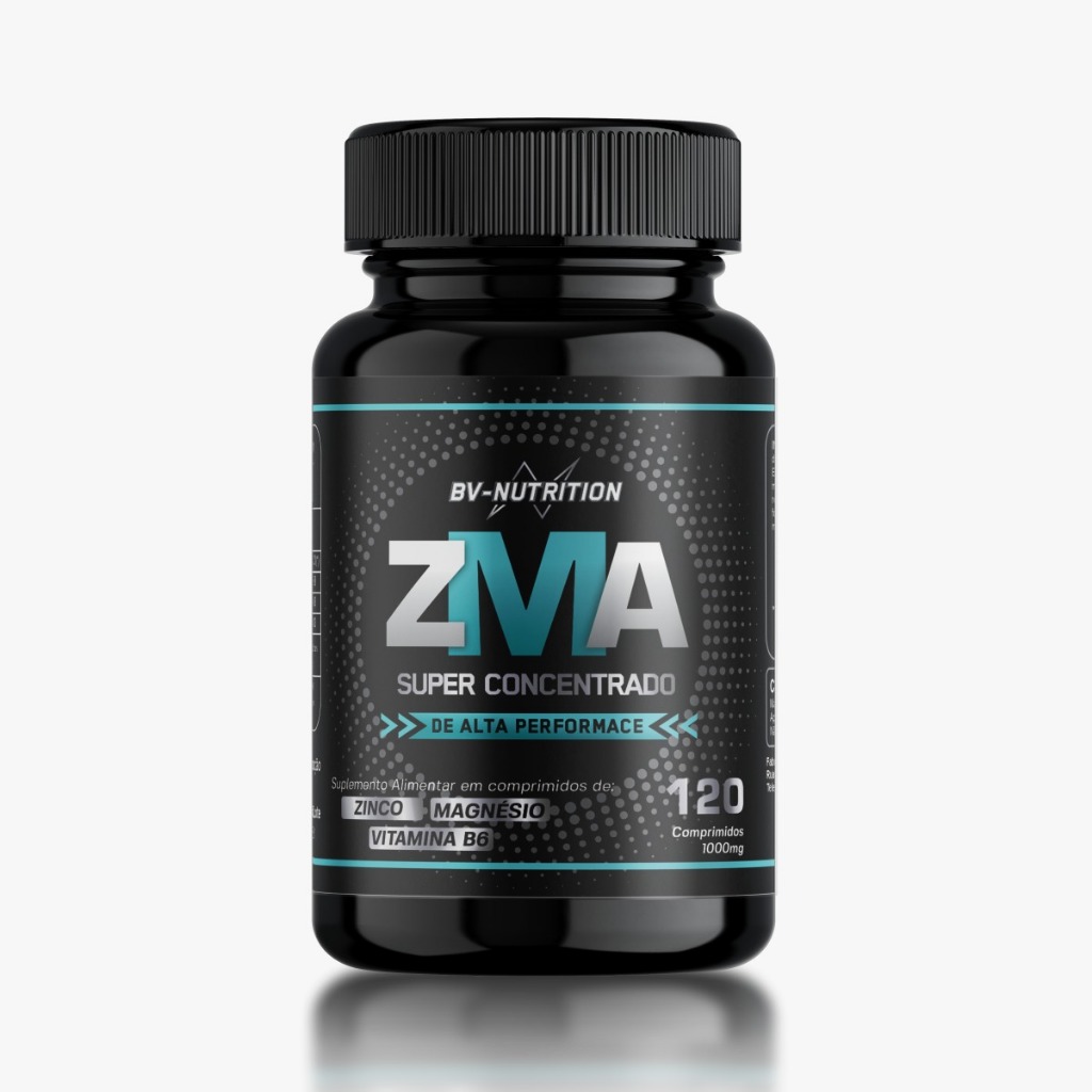 ZMA 1000mg - 120 Comprimidos - Suplemento de Vitamina B6 para Alta ...