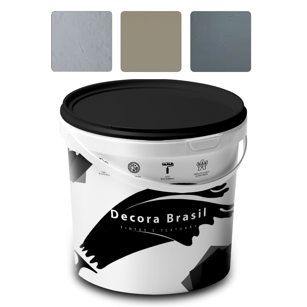 Tinta Piso Econômica Fosca 3,6 L Cinza Chumbo Concreto | Interna ...