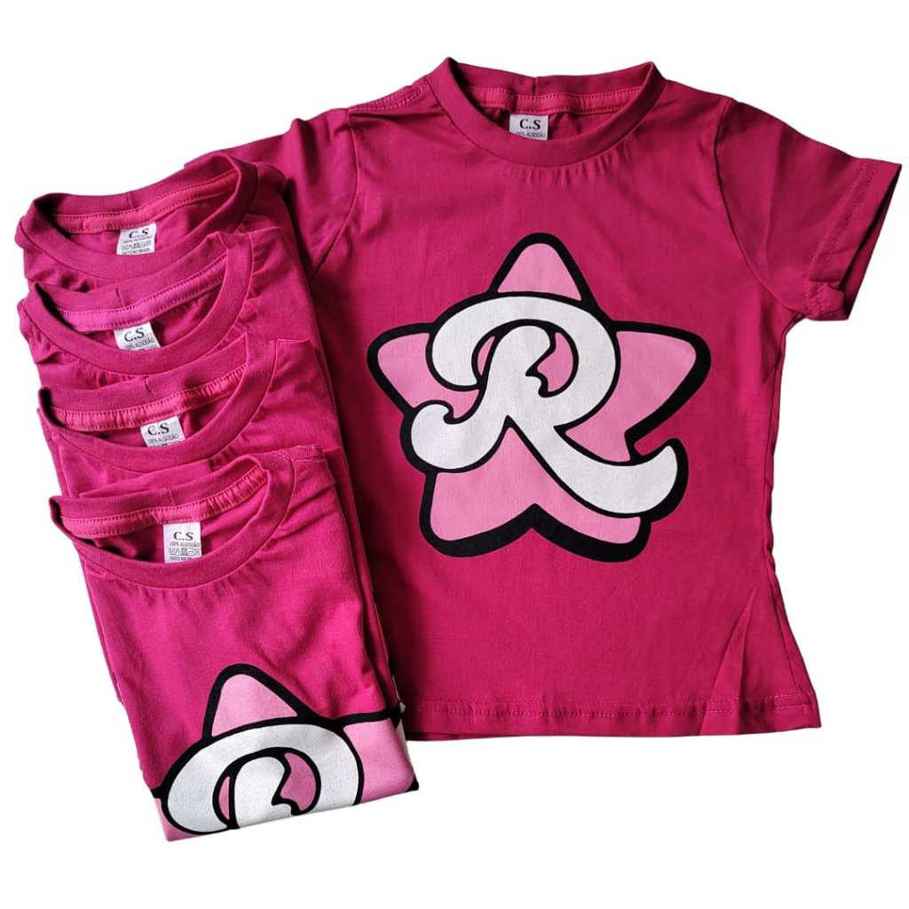 Camiseta Emily Vick Rosa Qualidade Premium Verão Blogger | Shopee Brasil