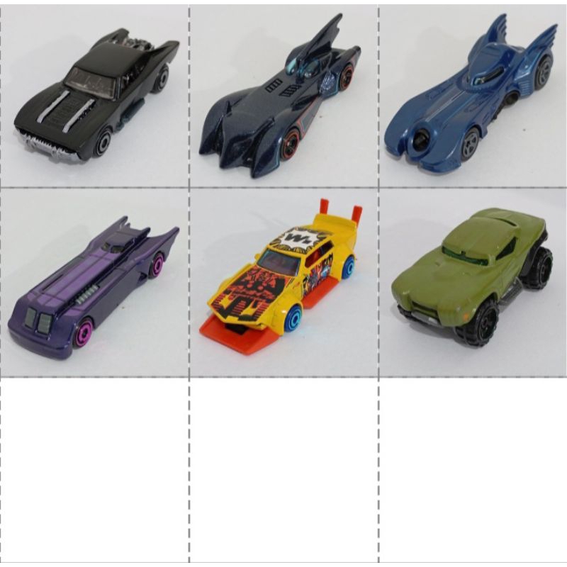 HOT WHEELS TEMÁTICOS MARVEL, MARIO KART, YELLOW SUBMARINE, BATMOBILE ...