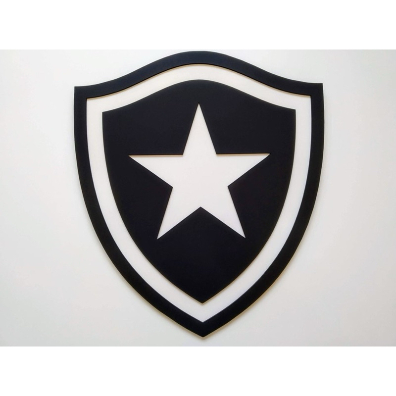 Quadro escudo Botafogo - Simbolo do Time do Botafogo | Shopee Brasil