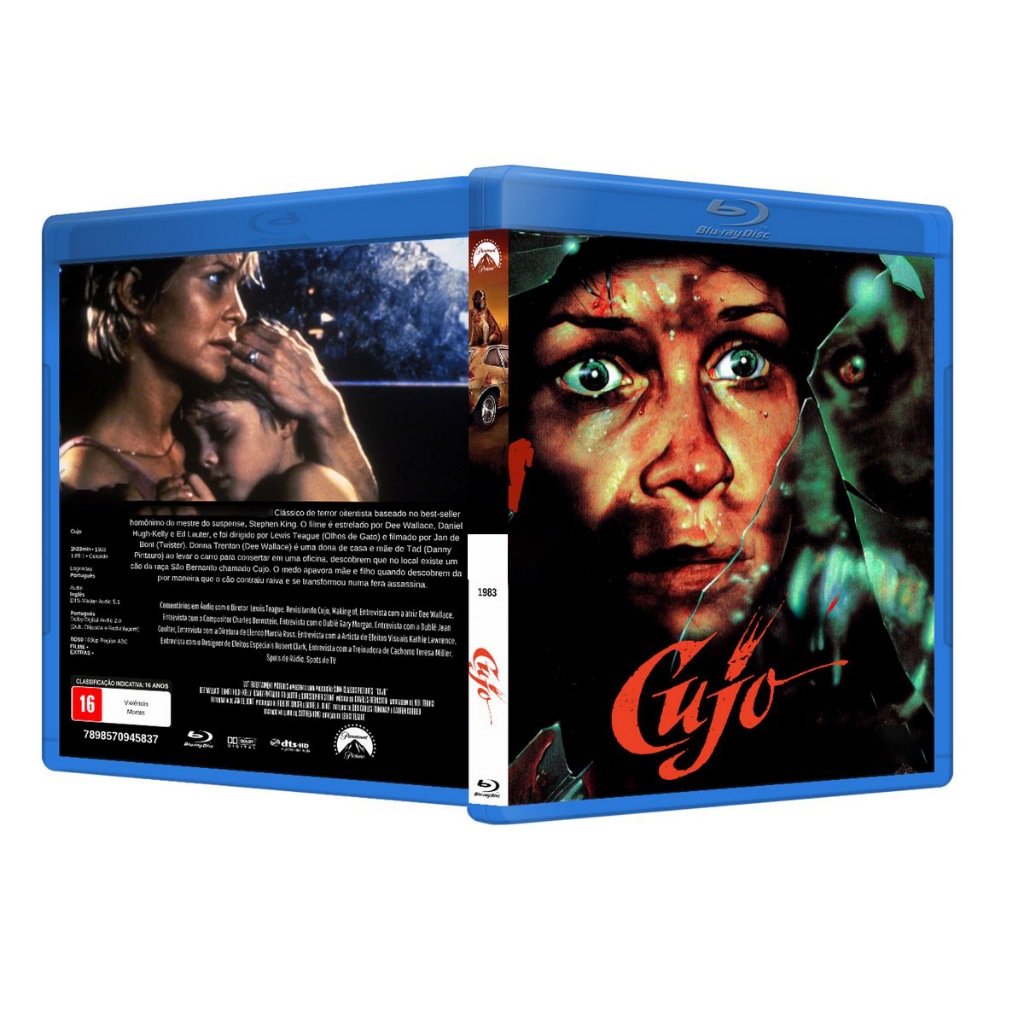 Blu-ray: Cujo DUB/LEG [PERSONALIZADO] | Shopee Brasil