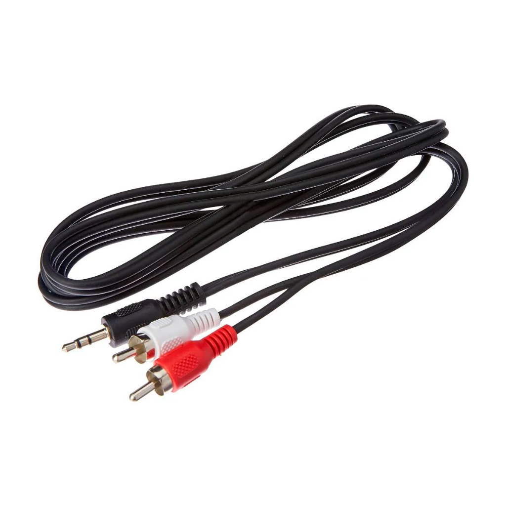 Cabo P2 Stereo P/ 2 Rca 1.5m Mod.kap-av-12 (blister) | Shopee Brasil