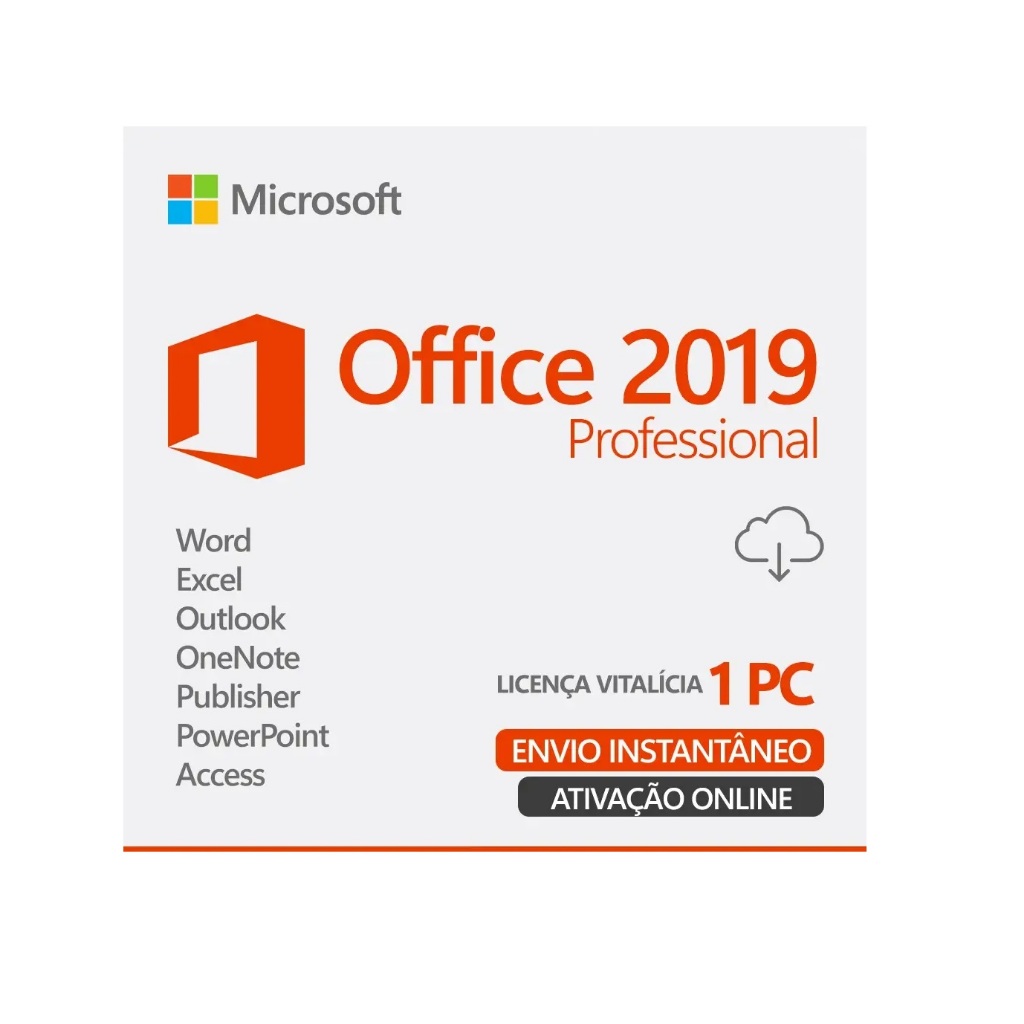 Pacote Office 2019 Pro Plus Vitalicio | Shopee Brasil