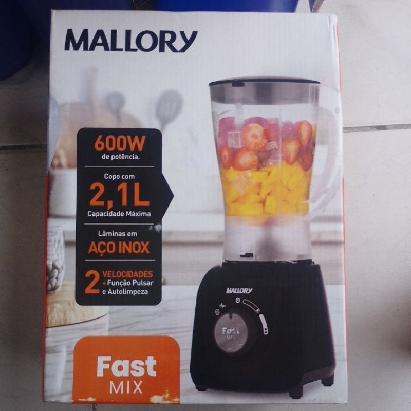 liquidificador Mallory fast mix | Shopee Brasil