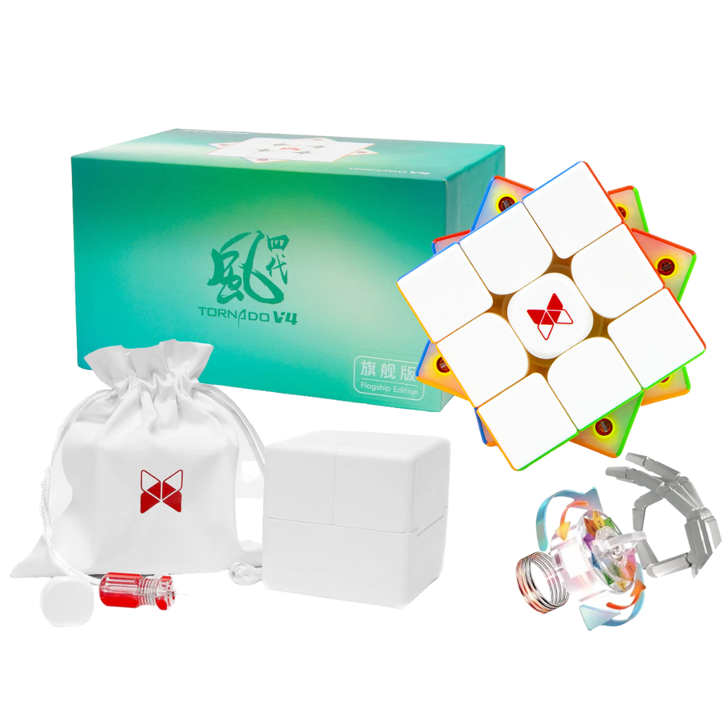 Cubo Qiyi Tornado V4 M Flagship X-man 3x3 | Shopee Brasil