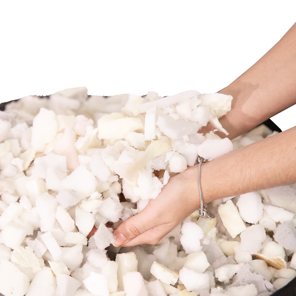 Saco de Espuma Flocos 200 Litros Para Enchimento de Almofadas Puff ...