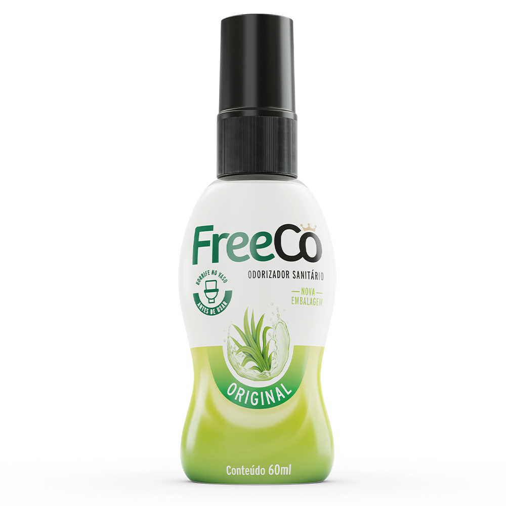 Freecô Spray 60ml - Bloqueador De Odores Sanitários | Shopee Brasil