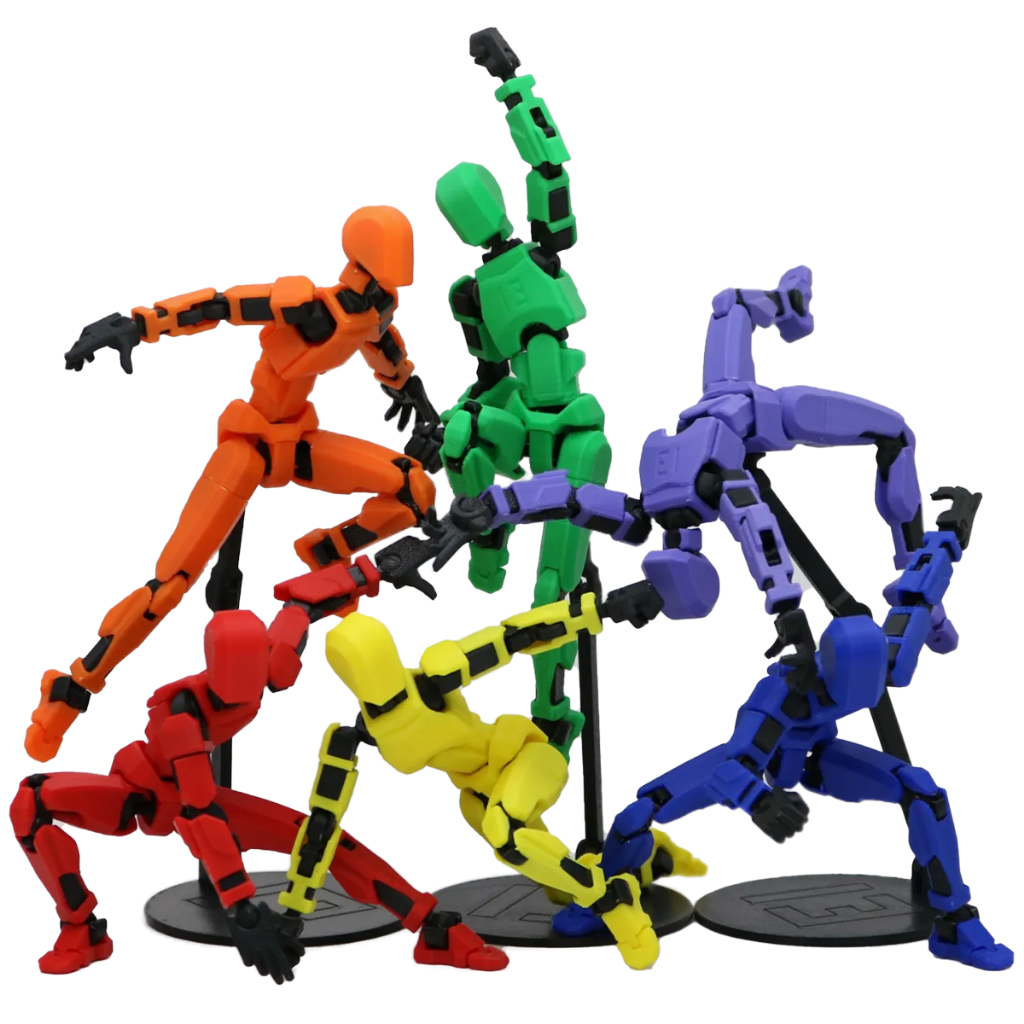Boneco Articulado de Impressão 3D Dummy 13 Montado 16 Cm | Shopee Brasil