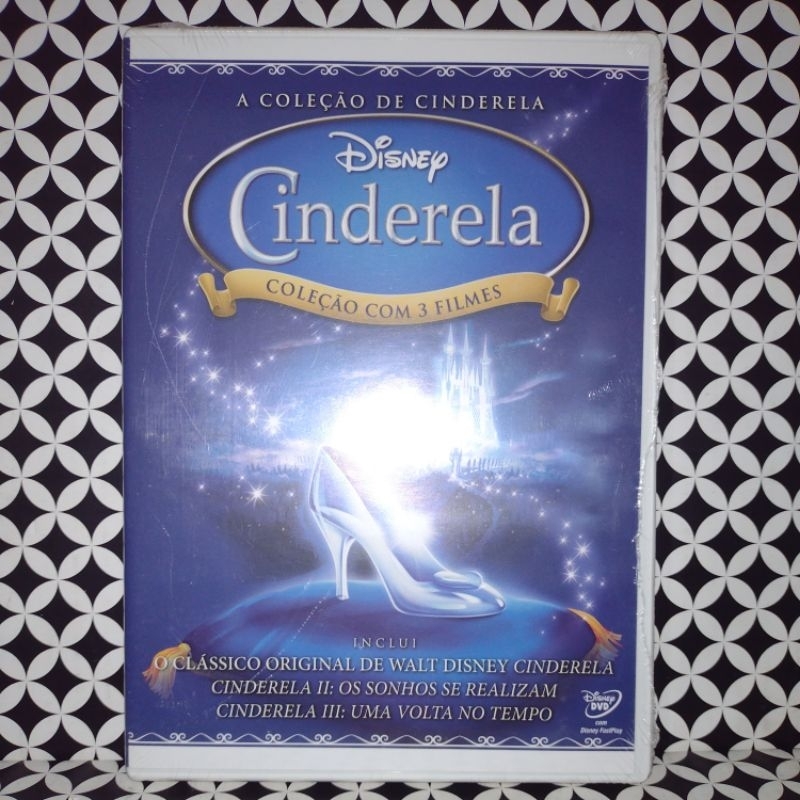A Coleção de Cinderela com 3 Filmes DVD (Novo/Lacrado) | Shopee Brasil