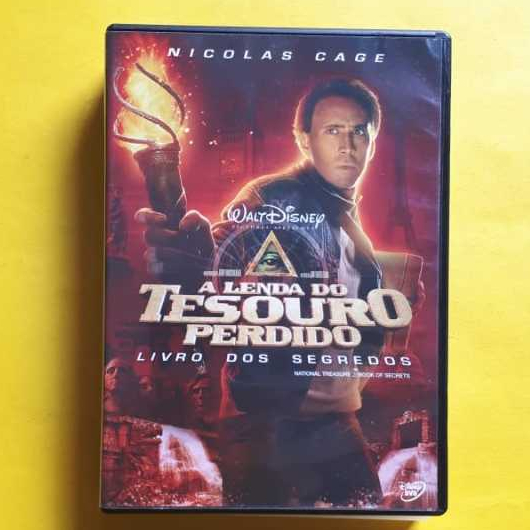 dvd A LENDA DO TESOURO PERDIDO - livro dos segredos (dublado e ...