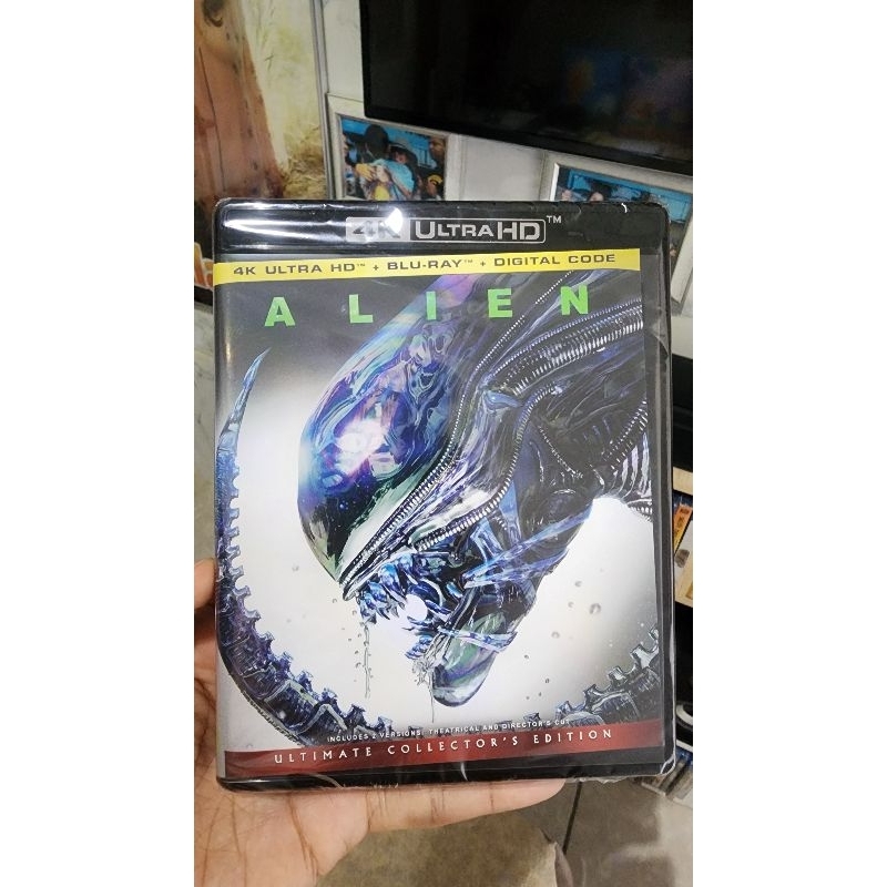 Blu-ray Alien 4K + Blu-ray Ultimate Edition Importado Lacrado | Shopee ...