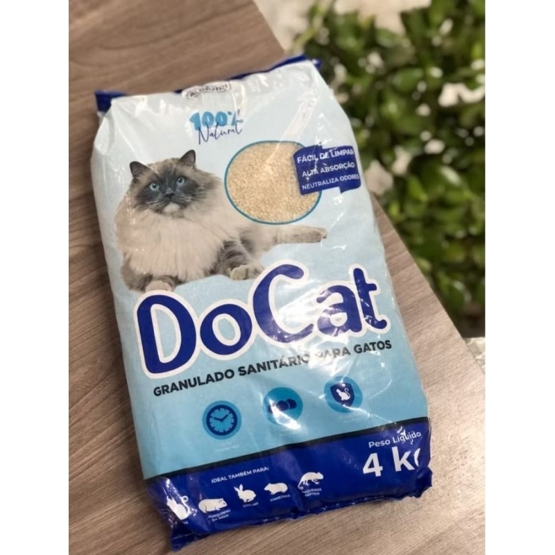 Kit Areia Para Gatos DoCat C/3 (3X4KG) | Shopee Brasil
