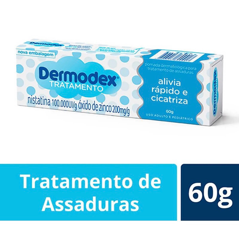 Dermodex Tratamento - Pomada Para Assadura 60g | Shopee Brasil