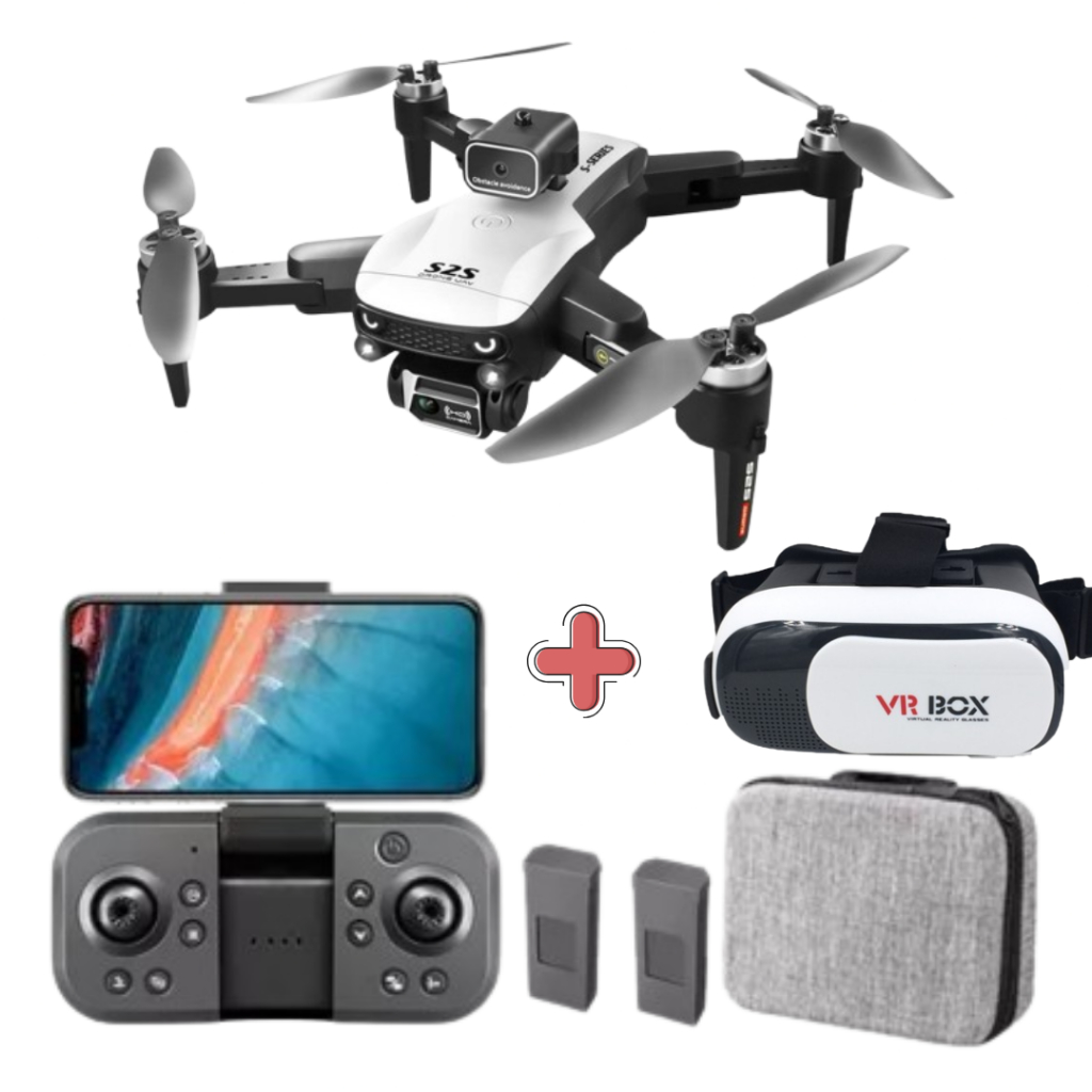 Drone S2S Profissional, Dual-Camera 8K, Evitação de Obstáculos, 2 ...