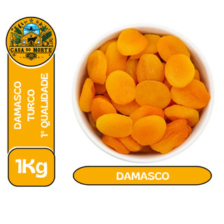 DAMASCO TURCO SECO PREMIUM GRAUDO 1KG TOP DE LINHA | Shopee Brasil