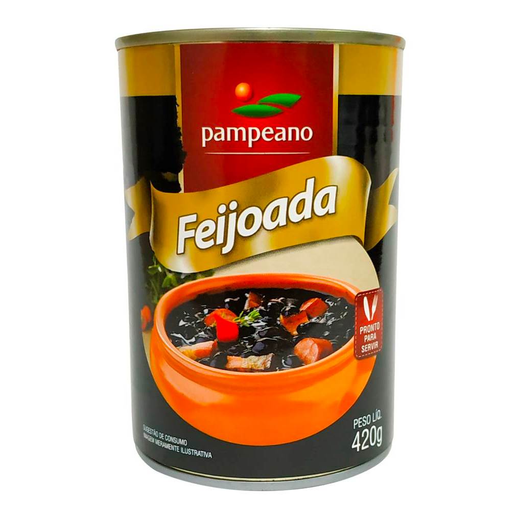 FEIJOADA BRASILEIRA PAMPEANO 420G | Shopee Brasil