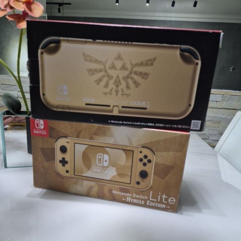 Nintendo Switch Lite Ed Zelda Hyrule Edition | Shopee Brasil