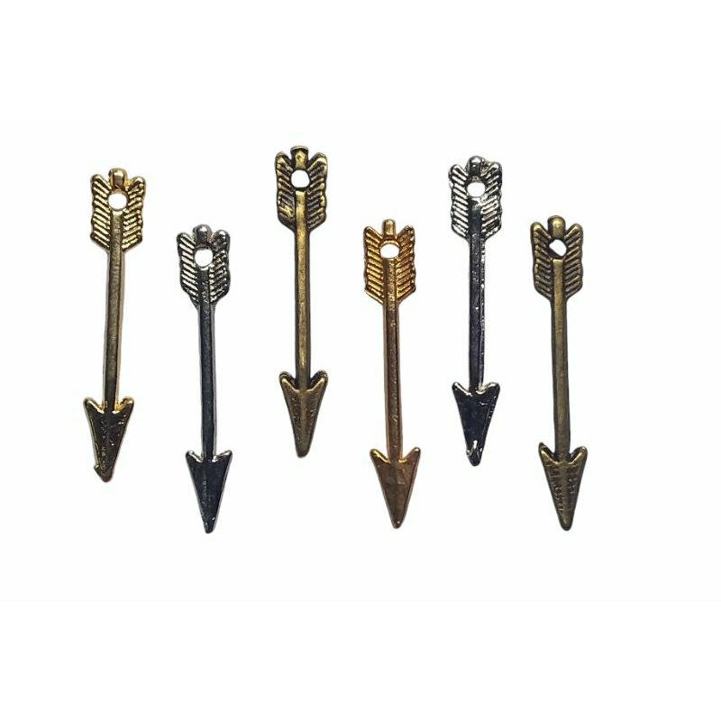 Pingente de Mini Flecha - 10 unidades | Shopee Brasil