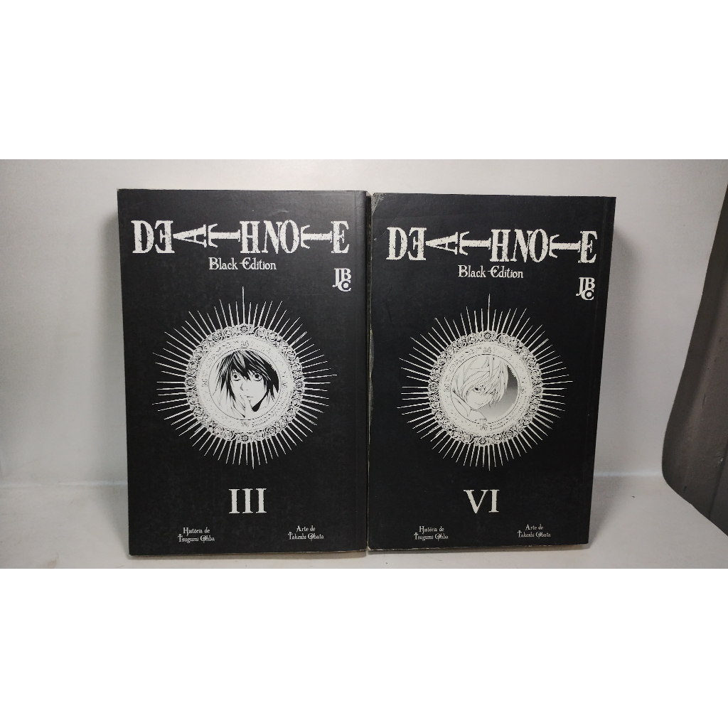 Mangá Death Note Volume III - VI | Shopee Brasil