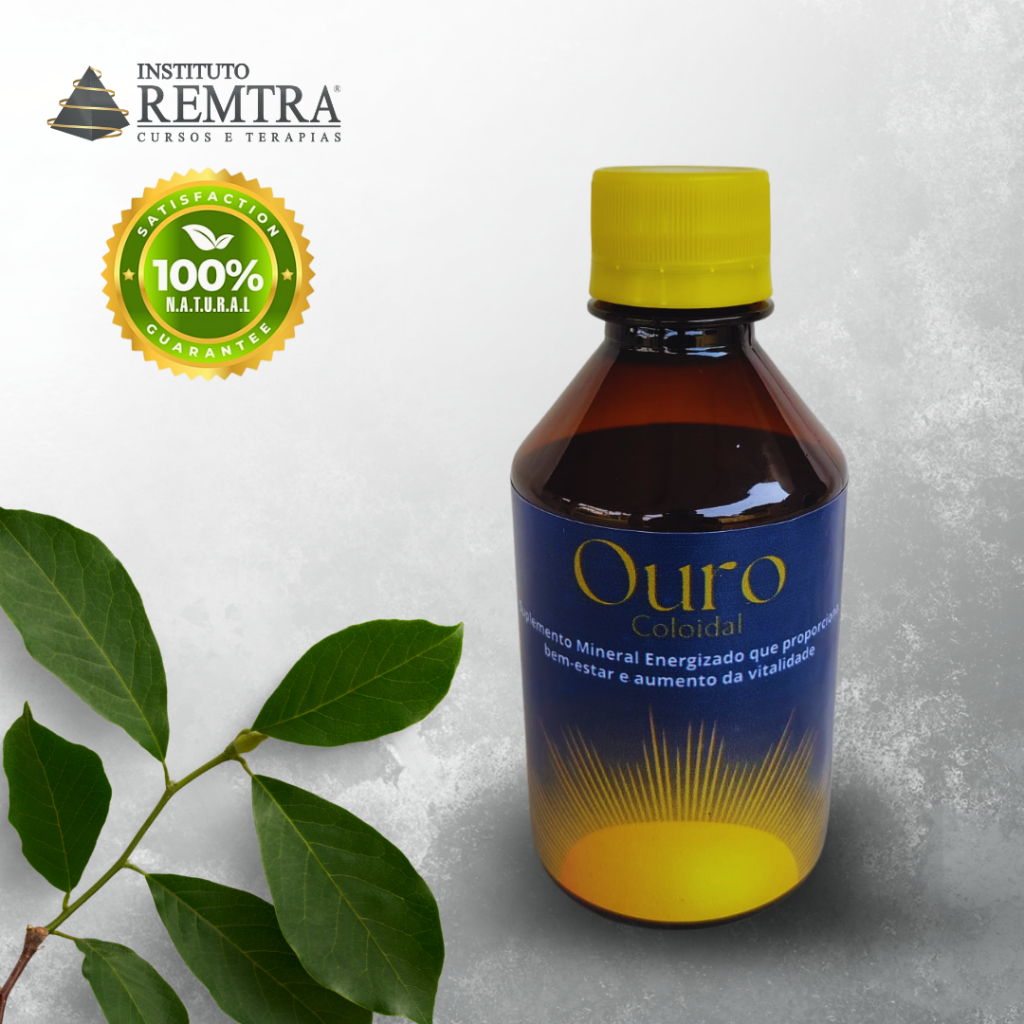 Ouro Coloidal Energizado Instituto REMTRA - 250ml | Shopee Brasil