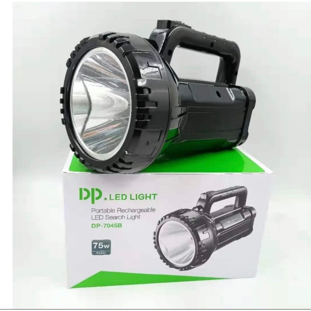 Lanterna Holofote LED recarregável DP-7045B | Shopee Brasil