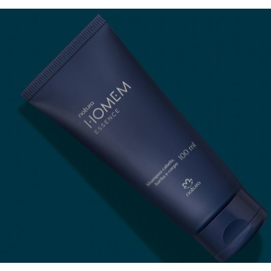 Shampoo Cabelo Barba e Corpo Natura Homem Essence 100 ml | Shopee Brasil