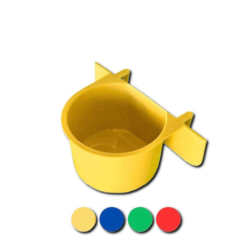 KIT C/ 12 Comedouro com Aba para Gaiolas e Viveiros – Desconto Especial ...