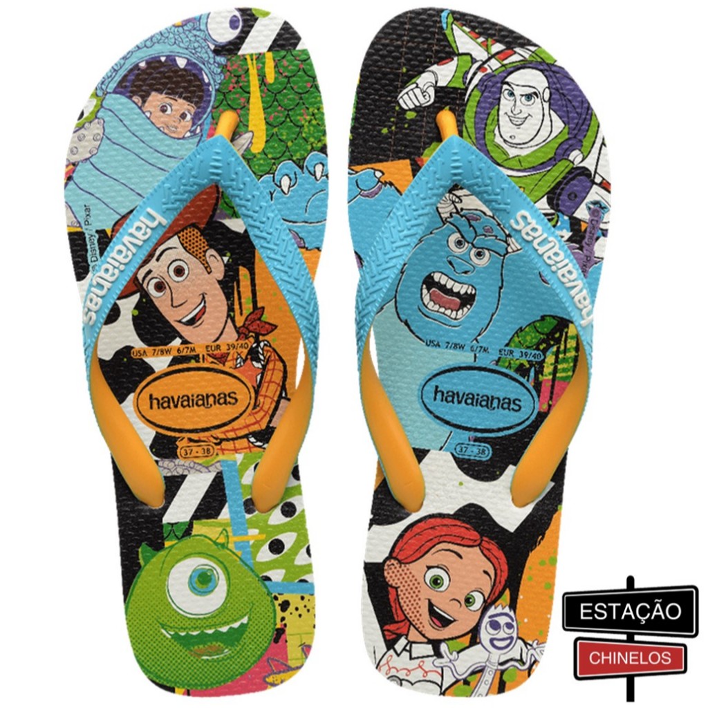 Havaianas Maculino Disney Stylish Original - Toy Story - Monstros S.A ...