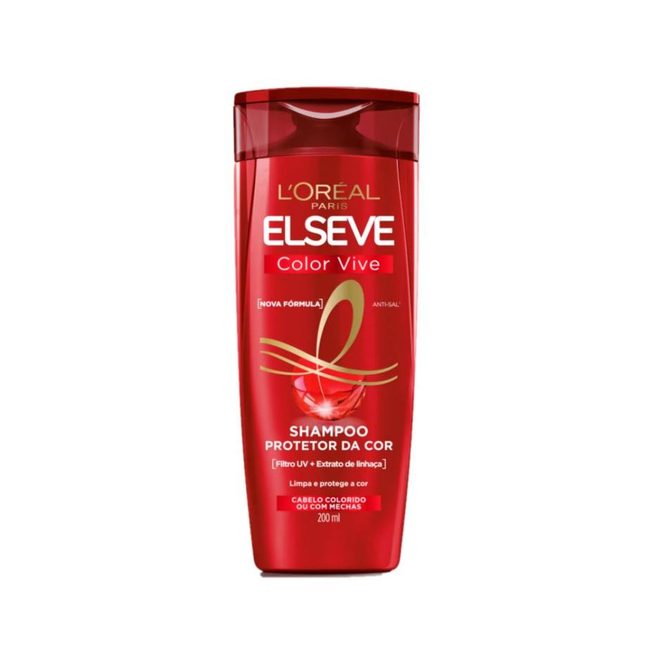 Loreal Elseve - Color Vive - Shampoo ou Condicionador 200ML | Shopee Brasil