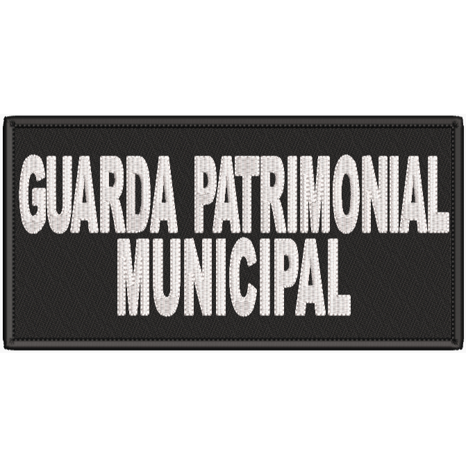 Placa Costas Guarda Patrimonial Municipal | Shopee Brasil