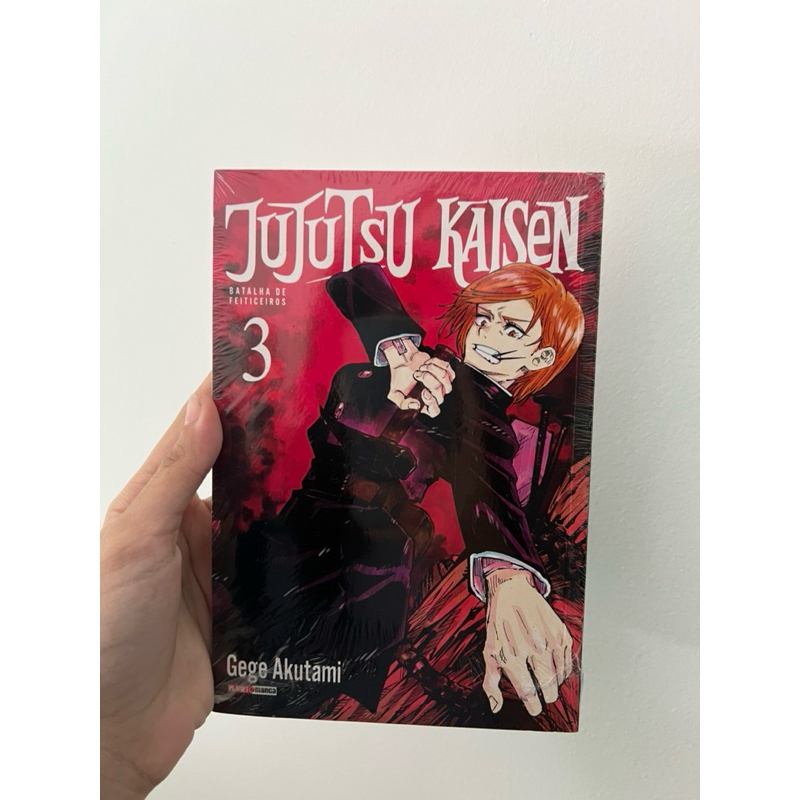 Mangá JUJUTSU KAISEN Volume 3 - LACRADO | Shopee Brasil